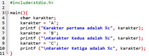 Fungsi Char Dan Getche Pada Bahasa C Belajar Bahasa C