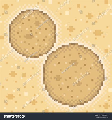 Sand Texture Pixel Art Vector Picture Stock Vector Royalty Free