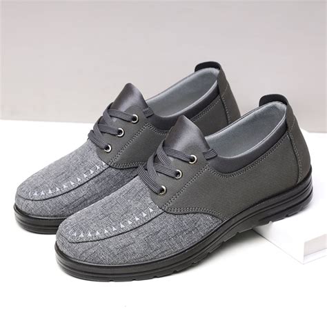 MEN'S COMFORTABLE BREATHABLE CANVAS SHOES - BESTOFOOT