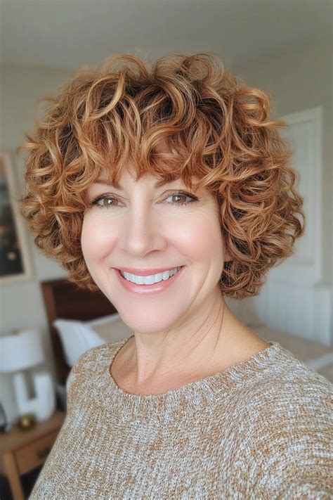 23 Stunning Short Curly Hairstyles For Women Over 50 In 2025
