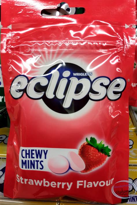Wrigleys Eclipse Chewy Mints Strawberry Flavor Candy 45g X 2 Packets