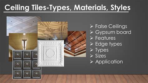 Ceiling Types The Archspace