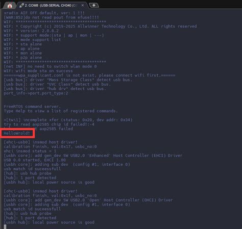 编写 Helloworld R128