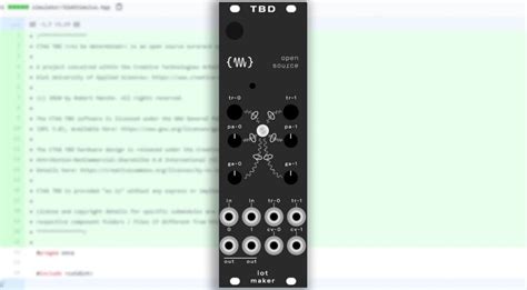 Instruments Of Things Tbd Open Source Eurorack Dsp Module For Running