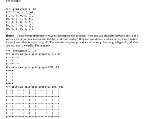 Solved 4 Figure 1 A 2 By 3 Grid Graph Task 3 Grid