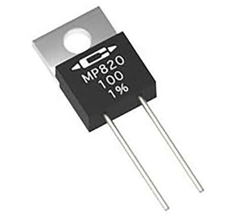 Caddock 100 Ω Resistor ±1 20 W Specification And Features