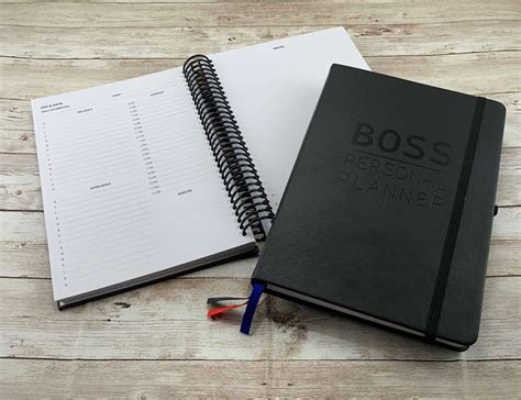 This Personal Productivity Notebook Gives You Space To Plan Out Your Goals