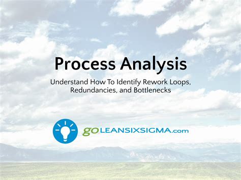 PDF Lean Six Sigma Process Analysis GoLeanSixSigma Com DOKUMEN TIPS