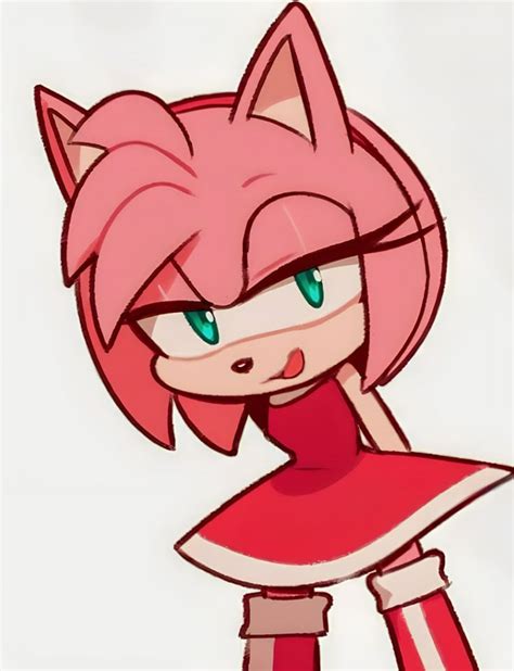 Amy Rose Amelia Rose Thicc Anime Anime Art Sonic And Vrogue Co