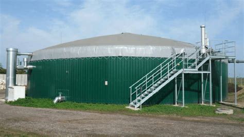 Anaerobic Digester Converting Spent Mushroom Substrate Into Biogas Download Scientific Diagram