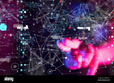 Businessman Using A Digital Tablet To Analyze Financial Data Displayed