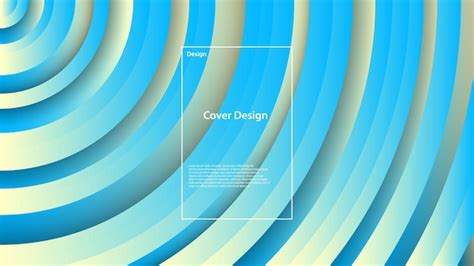 파란색 원 배경 벡터 일러스트 레이 션 Eps 10 프리미엄 벡터