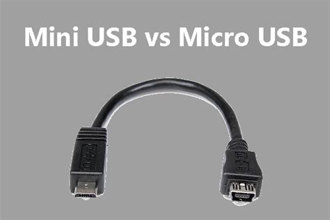Mini USB Vs Micro USB Differences Between Them MiniTool Partition Wizard