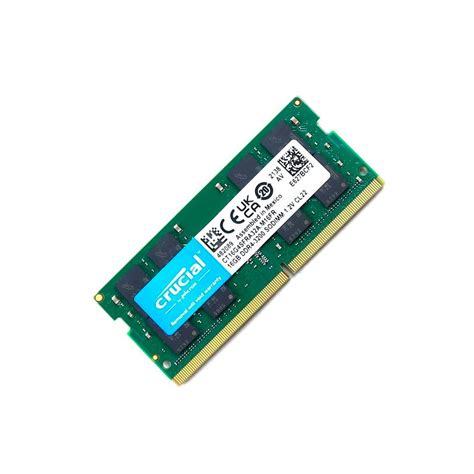 Crucial 16gb Ddr4 3200 Mhz Laptop Memory Pc4 25600 Sodimm 260 Pin Crucial 16gb Ddr4 3200 Mhz Laptop Memory Pc4 25600 Sodimm 260 Pin