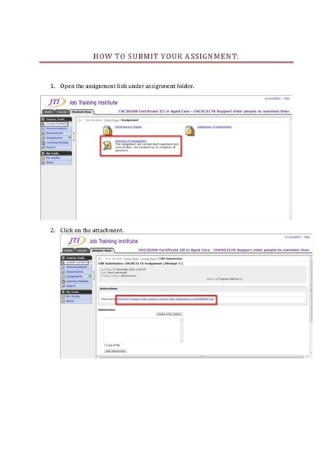 How To Submit Assignment