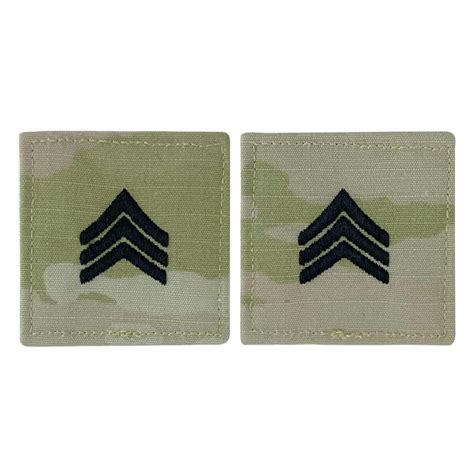 Army Embroidered Ocp With Hook Rank Insignia Sergeant Desertcart India