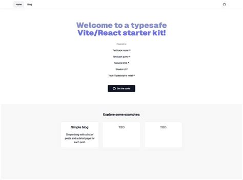 Vite React Tanstack Tailwind Shadcn Starter By Mattiaz9 A Undefined Template Built At Lightspeed