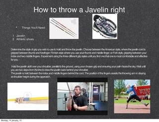 Javelin PDF
