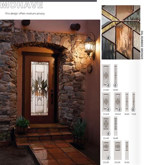 Custom Glass Inserts L Tampa Fl L Doorpro Entryways Inc