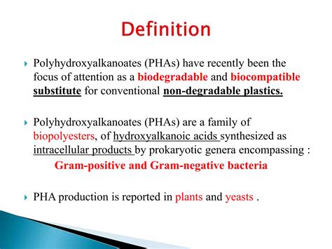 Polyhdroxyalkanoates Pptx