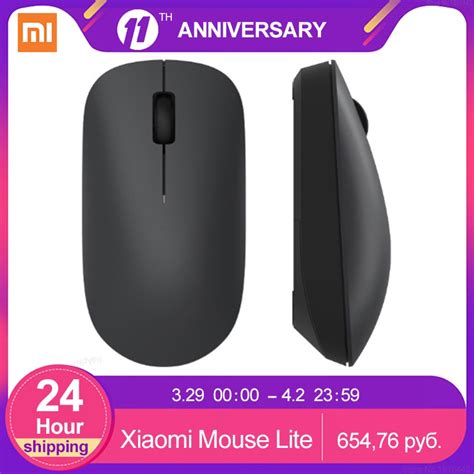 Xiaomi Wireless Mouse Lite 2 4GHz 1000DPI Ergonomi Grandado