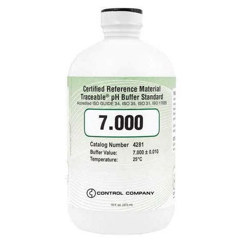Traceable Ph Standardcert Ref Materialcrm 7000 4281