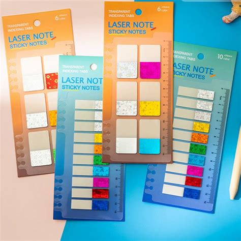 120200 Sheets Shining Indicator Index Stickers Classified Label