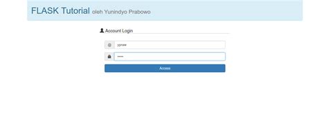 Tutorial Dasar Flask Framework Ke Tiga Personal Blog Yunindyo