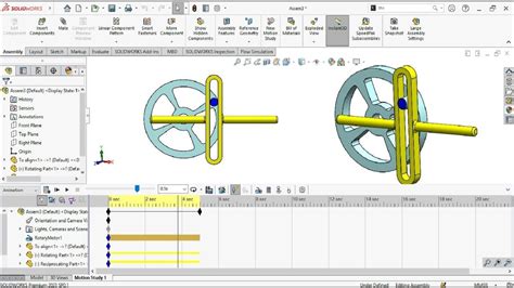 Solidworks Assembly Tutorials Scotch Mechanism