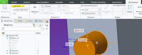 Solved Question Related To Table Pattern In Creo 7 0 Ptc Community
