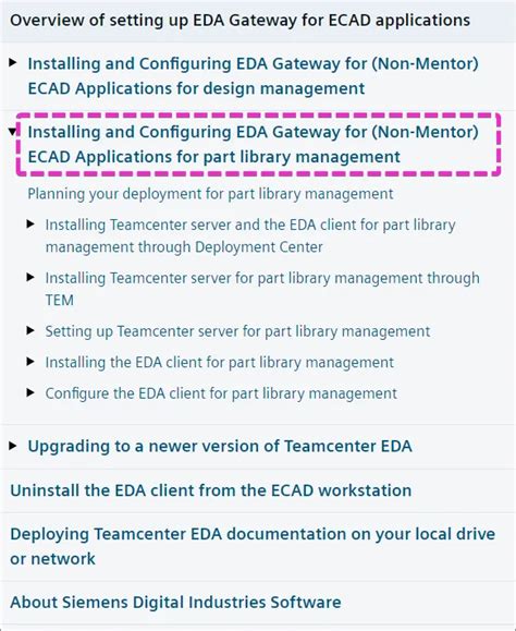 Siemens Teamcenter Plmの追加インストールとセットアップ Altium 365 技術文書