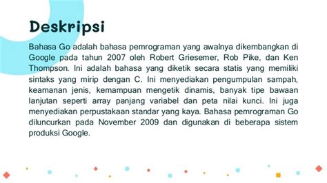Tutorial Golang Part1 Berkenalan Dengan Bahasa Golangpptx