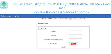 Cbse Admit Card 2024 Out Cbse Board Class 10th 12th Admit Card