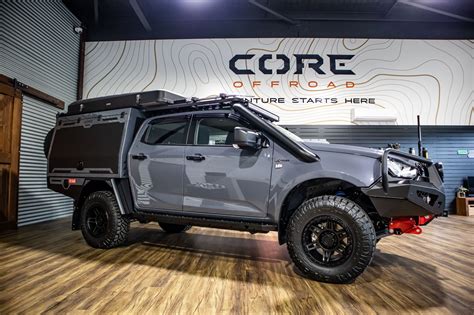 Isuzu D Max Grey Dual Cab With Gtu Canopy Core Offroad