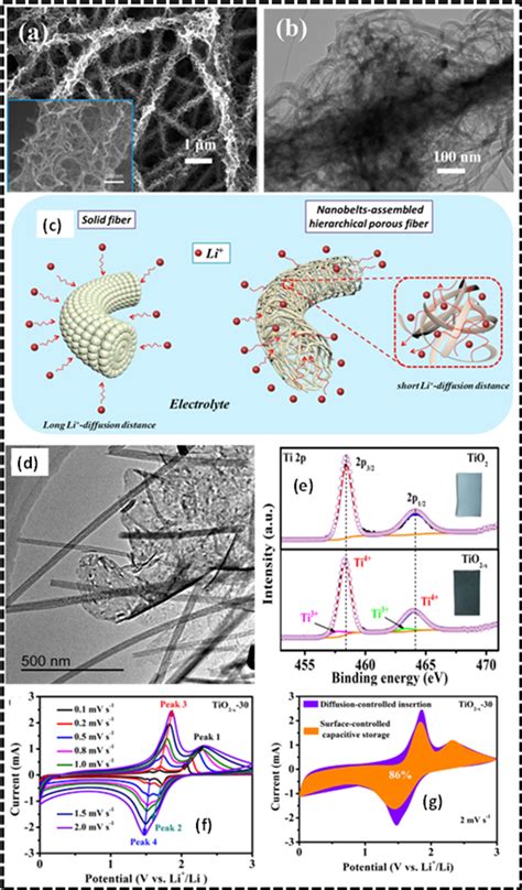 A Sem Image Of The 1d Tio2 Hierarchical Porous Fibrous Nanostructures Download Scientific