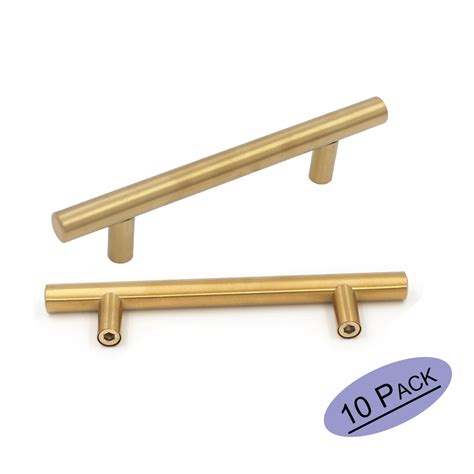 Goldenwarm Brushed Brass Cabinet Pulls At Leonard Kaminski Blog