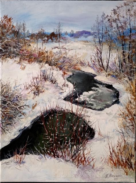 Картина Март Размеры 30x40 Год 2025 Цена 6000 рублей Художник Москалева Татьяна Васильевна