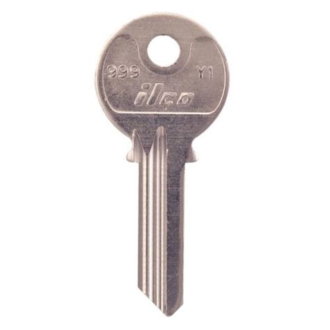 Kaba Ilco Y1 Br Taylor Yale Y1 Key Blank Brass Finish