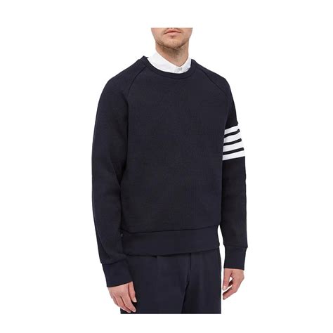 Thom Browne สเวตเตอร์วอลเฟิลtb Four Bar สีกรมท่า Shopee Thailand