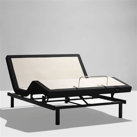 Ergo Full Adjustable Mattress Frame In Black By Tempur Pedic