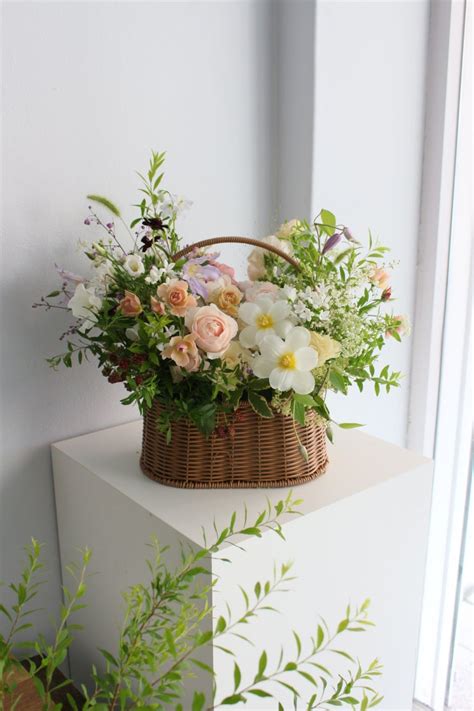 집들이 꽃 선물 꽃바구니 플라워 바스켓 네이버 블로그