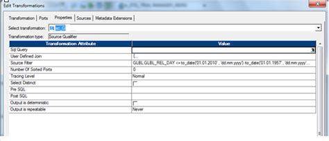 Informatica Powercenter Designer Özellikleri Koddit