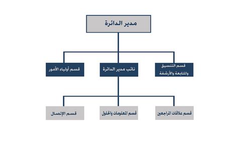 الهيكل التنظيمي