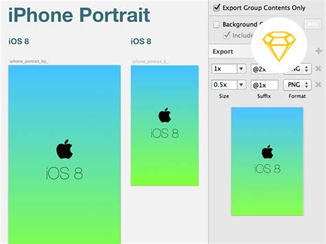 Ios 8 Launch Screen Template Sketch Freebie Download Free Resource