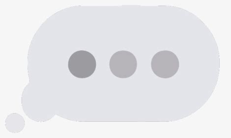 Bubble Text Message Loading Overlay Thinking Text Message Overlay Edit HD Png Download