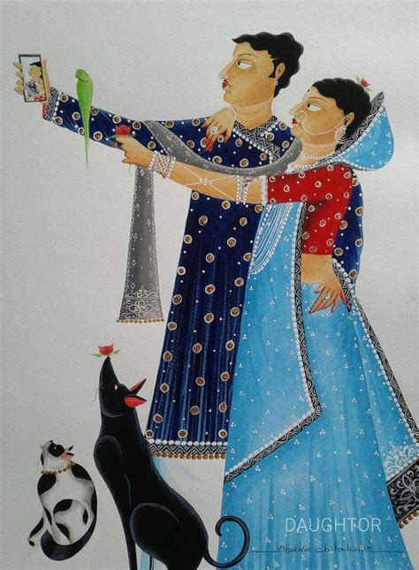 Bengal Patachitra Artwork Daughtor