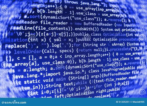Écran De Programmation De Code Source De Codage Image Stock Image Du Concept Noir 51335251