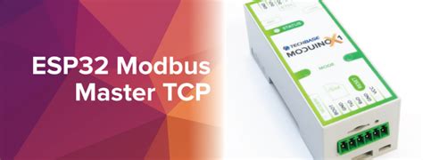 ESP Modbus Master TCP IoT Industrial Devices