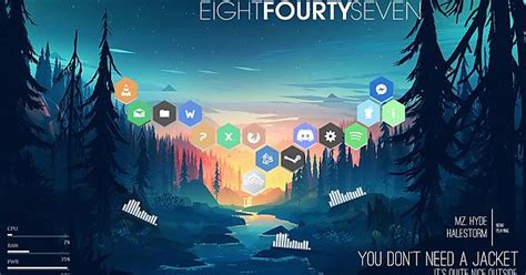 When I Found Out I Can Procrastinate By Making Rainmeter Layouts All