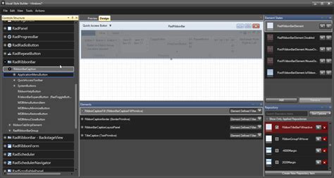 Styling Radribbonbar Themes Telerik Ui For Winforms